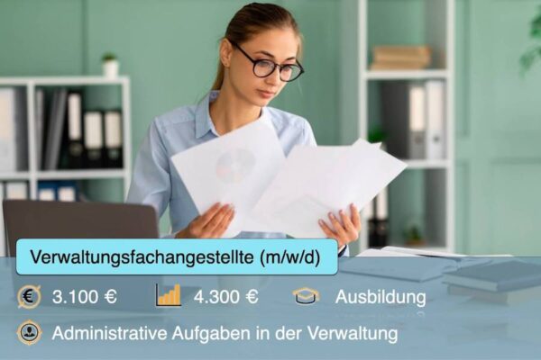 Verwaltungsfachangestellte : Einstieg, Aufstieg, Einkommen